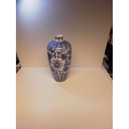 VASE FLEUR BLEUE